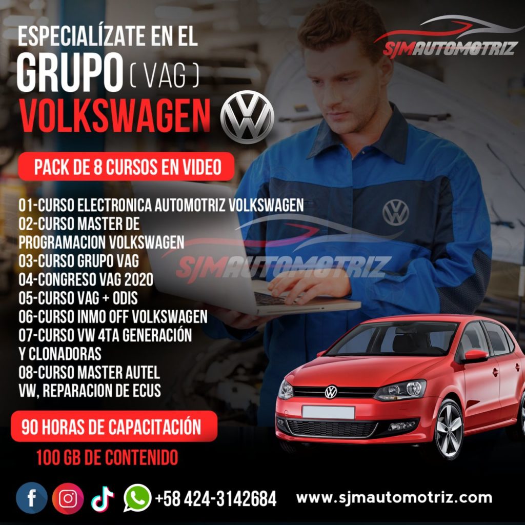 🔥🚘 Especialízate en Grupo Vag VOLKSWAGEN - Sjm Automotriz