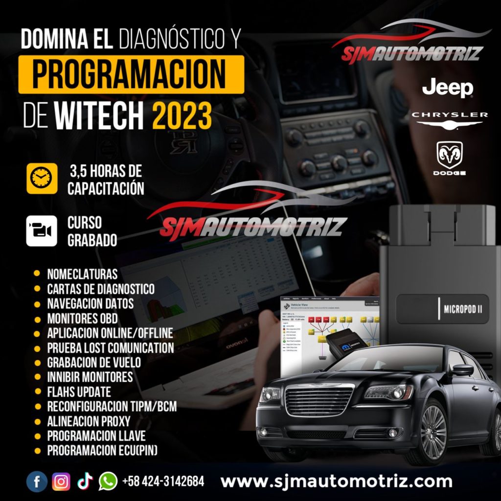 Curso Witech 2023 - Sjm Automotriz