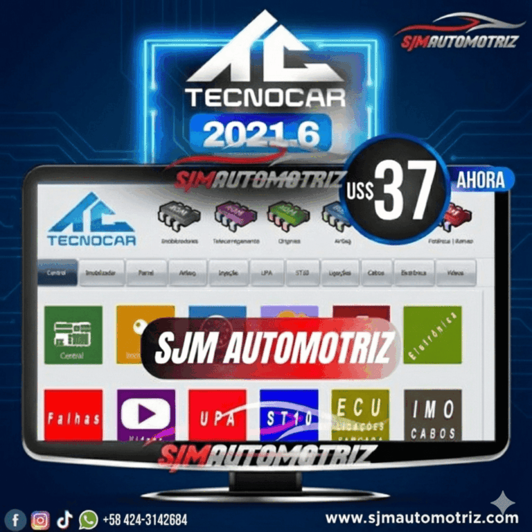 Tecnocar Software version 2021.6 🚀 - Sjm Automotriz